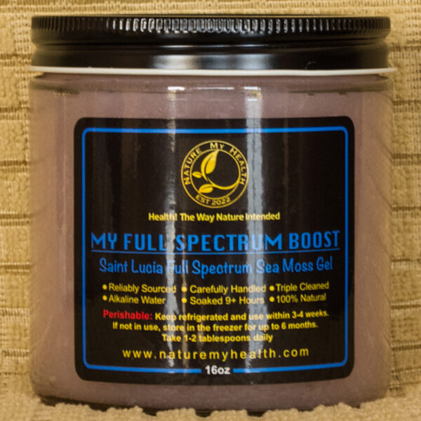 My Full Spectrum Boost Sea Moss Gel — Nature My Health